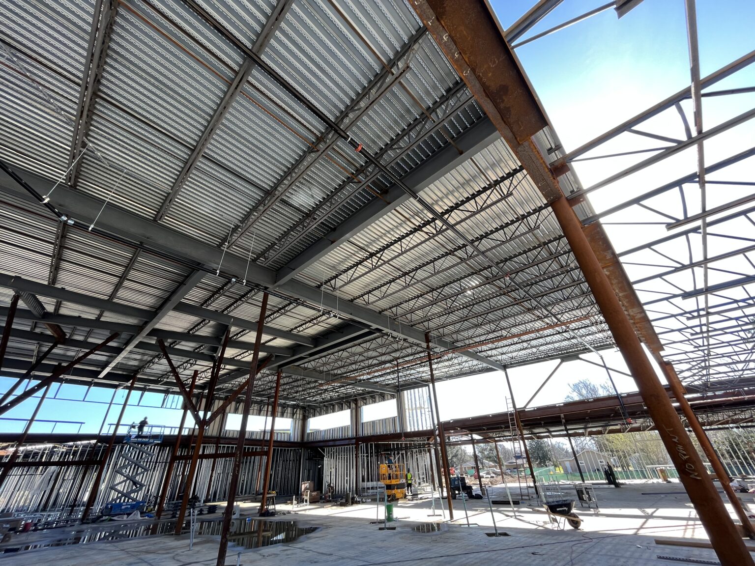 Metal Decking Supplied for Groves & Port Neches Elementary